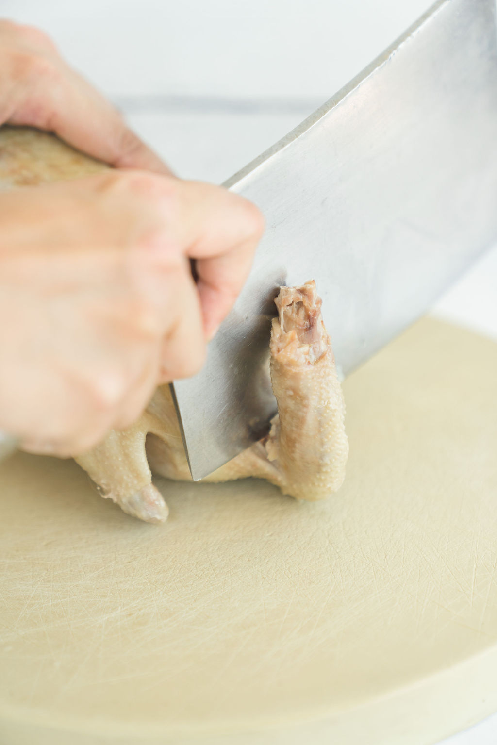 How to Cut a Whole Chicken Chinese Style - A Dash of Soy