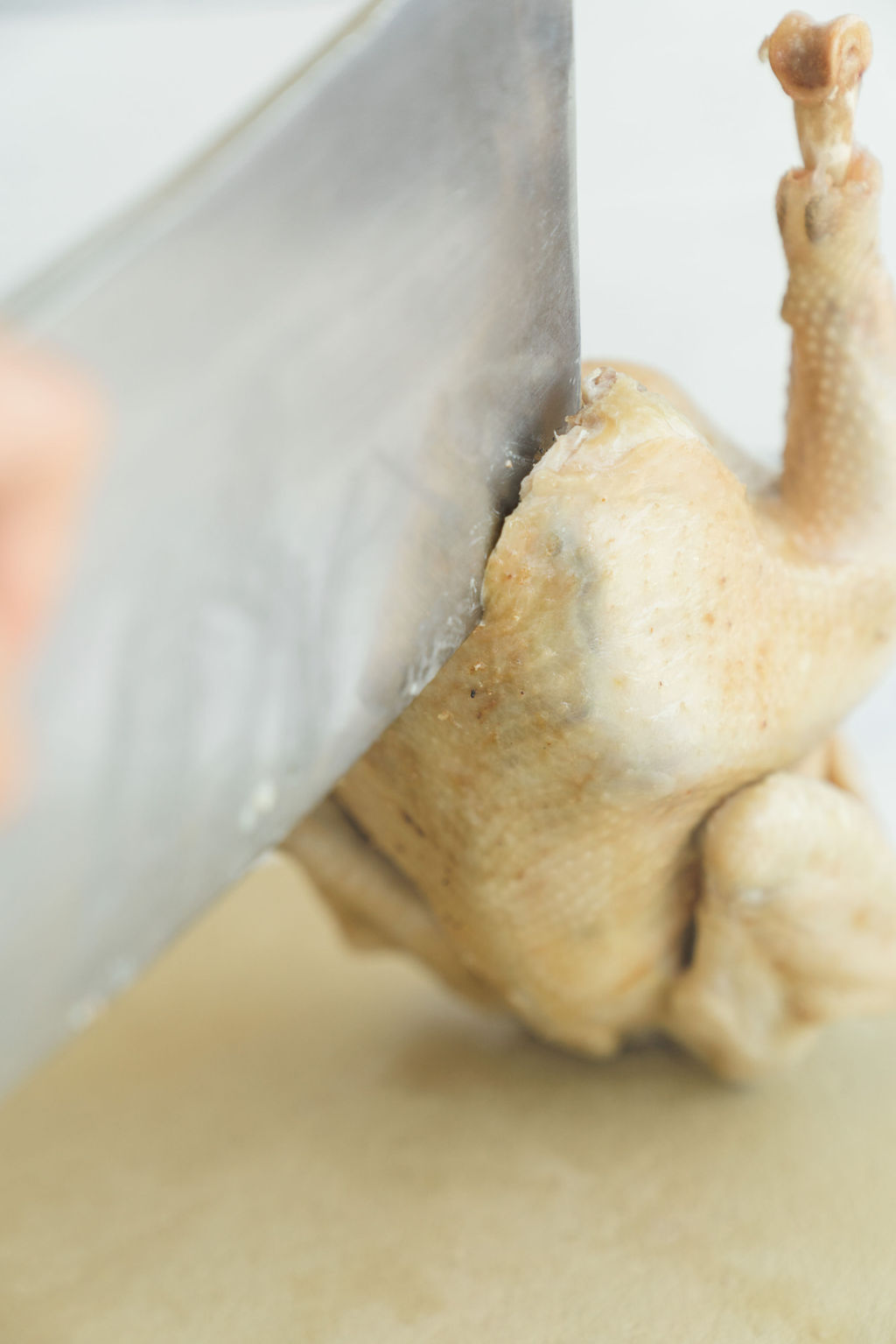 How to Cut a Whole Chicken Chinese Style - A Dash of Soy