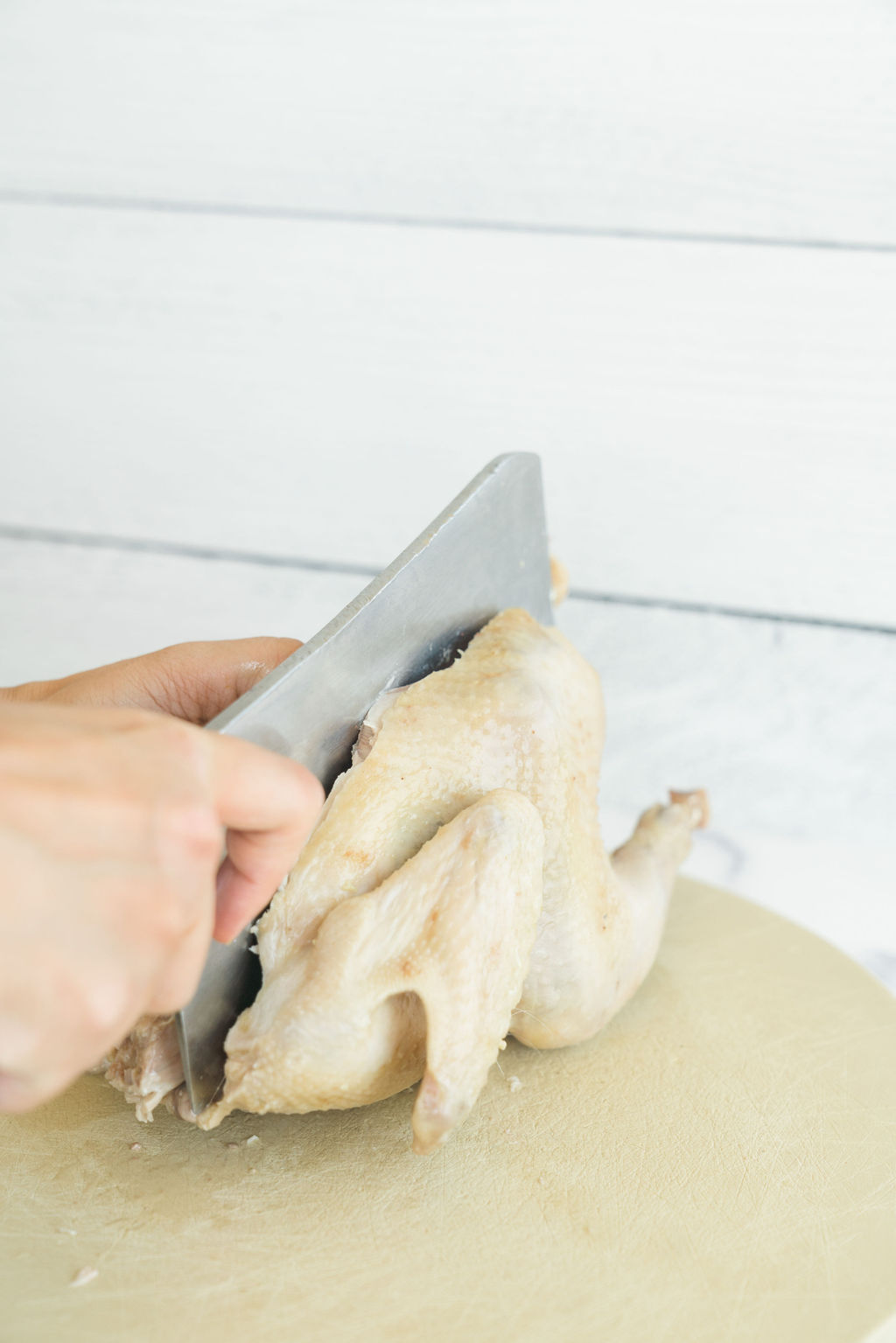 How to Cut a Whole Chicken Chinese Style - A Dash of Soy