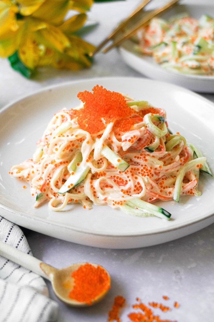 Japanese Crab Salad - A Dash of Soy